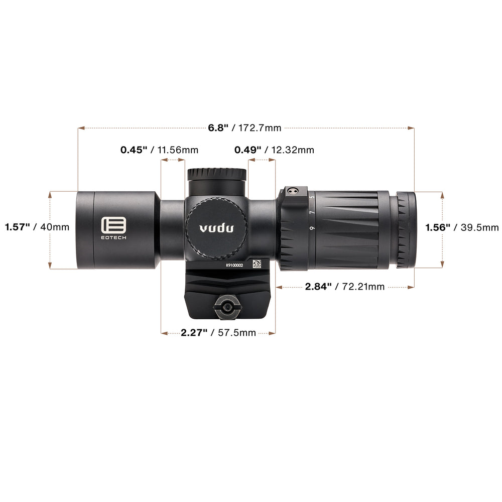 EOTECH Vudu® 3-9x32 SFP-Riflescope Only (Vudu 3-9x32)
