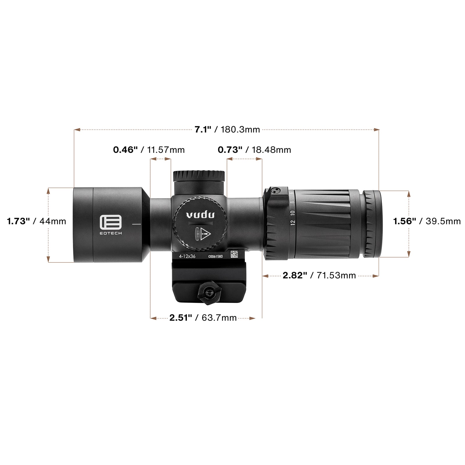 Vudu® 4-12x36 FFP – EOTECH