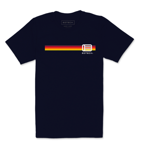 EOTECH Red Yellow Stripes T-Shirt Large